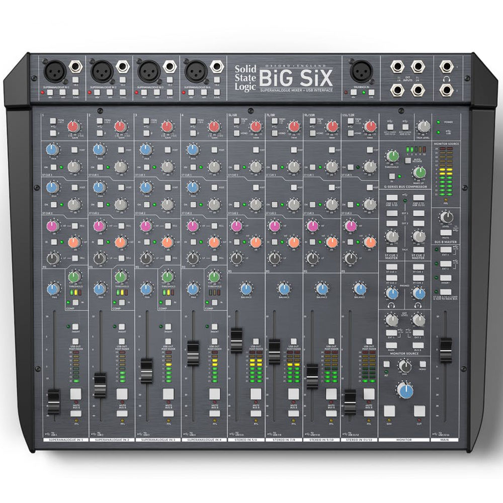 SSL BiG SiX Mixer - The Disc DJ Store